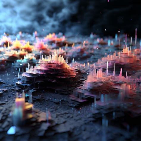 Bubble Collision Premium Ai Generated Image