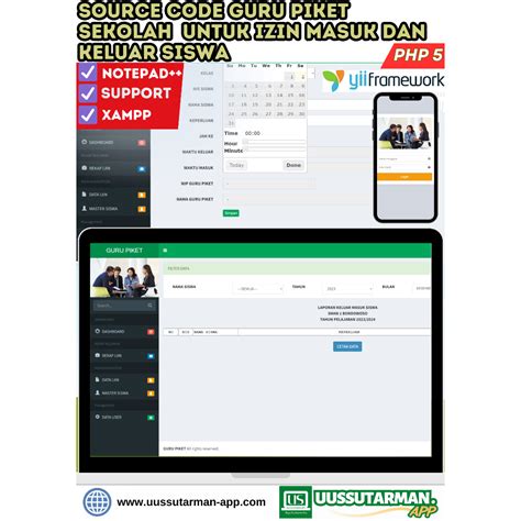 UUSSUTARMAN APP Jual Aplikasi Guru Piket Untuk Surat Izin Keluar Dan Masuk Bagi Sekolah