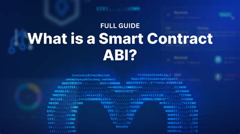 What Is A Smart Contract Abi Full Guide Moralis Web3 Enterprise