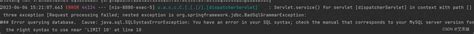 Error 40120 Nio 8080 Exec 1 Oaccc Dispatcherservlet