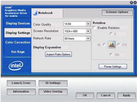 Intel Graphics Media Accelerator Driver For Mobile Intel R 945 Express Graphics R Windowsxp
