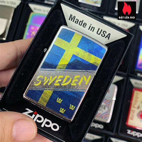 Zippo 207 Sweden Flag