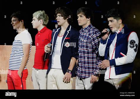 One Direction Performing Live In Concert At Hmv Hammersmith Apollo In