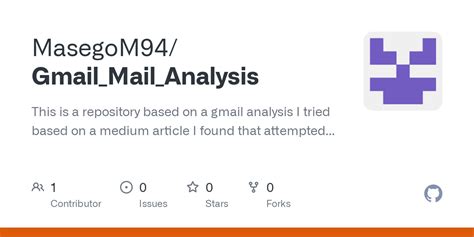 Github Masegom Gmail Mail Analysis This Is A Repository Based On A Gmail Analysis I Tried