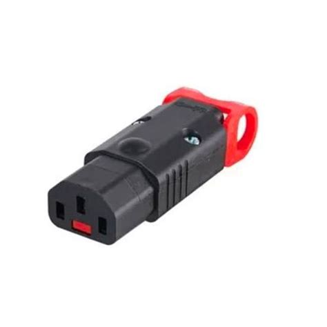 IEC C13 Locking Rewireable Connector Cable Suppliers Networking Audio Visual