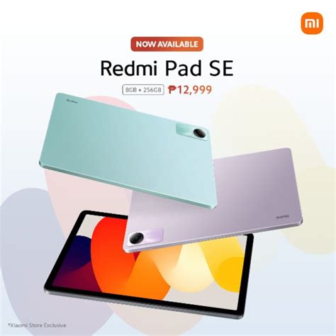 Redmi Pad Se Launched In Ph Starts At Php