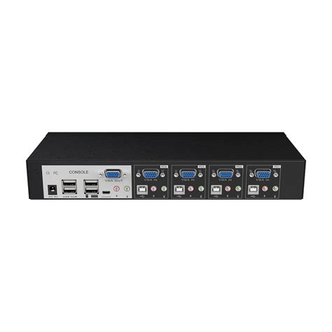 Vga Kvm Switch 4 In 1 Out 1080p 60hz With Audio Mt Viki