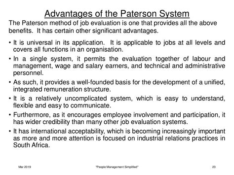 All You Need To Know About Implementing The Paterson Job Grading Syst…