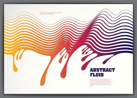 Premium Vector Wave Lines Fluid Vector Abstract Background 3d Dynamic Stripes Motion Art