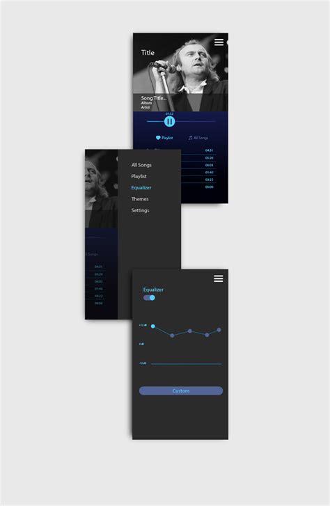 UI Design Music Player On Behance