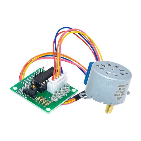 Stepper Motor 28byj48 With Uln2003 Driver Board 4 Phase 5 Wire 5v 12v