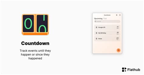Instalar Countdown En Linux Flathub