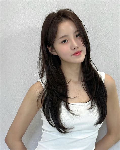 도산공원미용실 디오브도산 조민이 긴머리 레이어드펌 미디움헤어 Dofmini • Instagram Photos And Videos