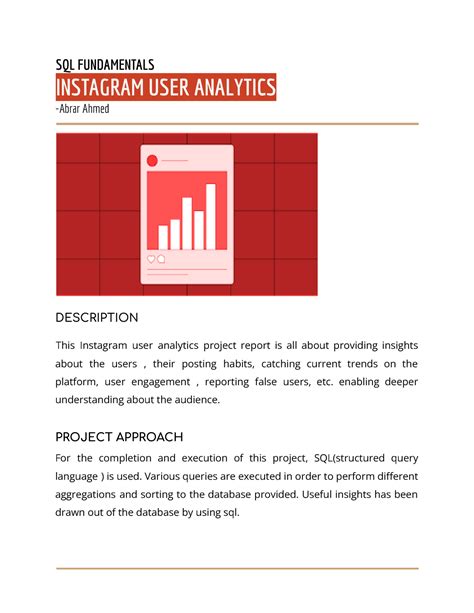Instagram User Analytics Enabling Deeper Understanding About The