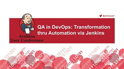 Qa In Devops Transformation Thru Automation Via Jenkins Ppt