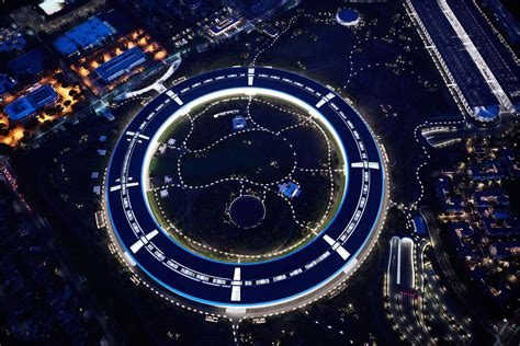 Apple Facebook Oracle Headquarters Feature In Beautiful Photo