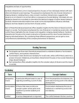 Theories Of Deviance Sociology One Day Lessons By Professor C Academy