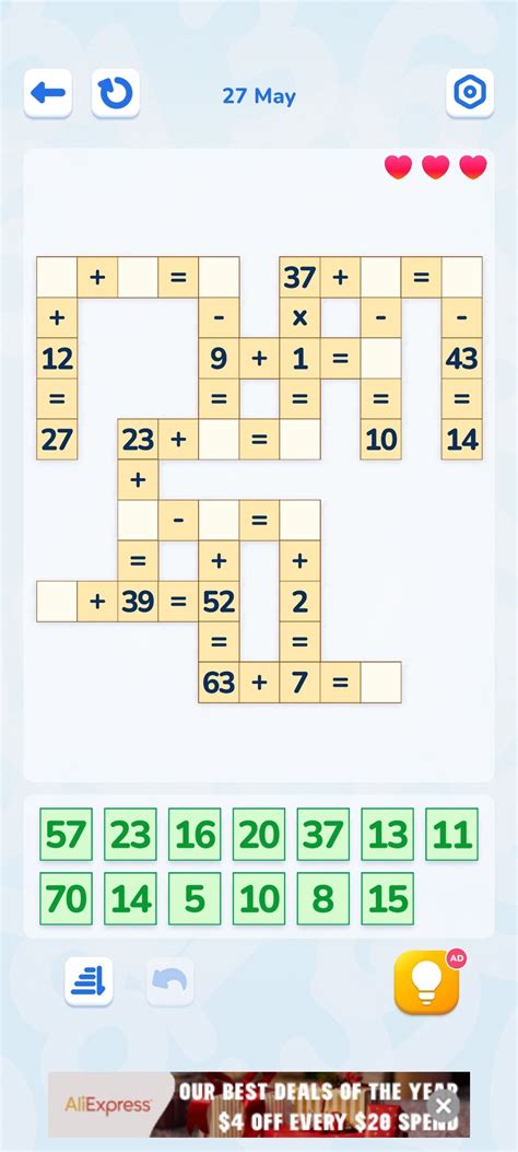 Math Crossword Apk Download For Android Free