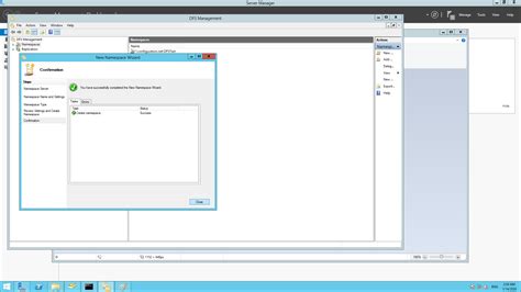 how to setup dfs share in your environment