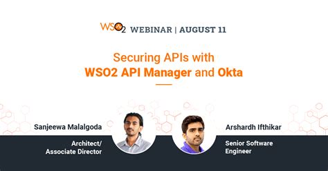 Securing APIs With WSO API Manager And Okta
