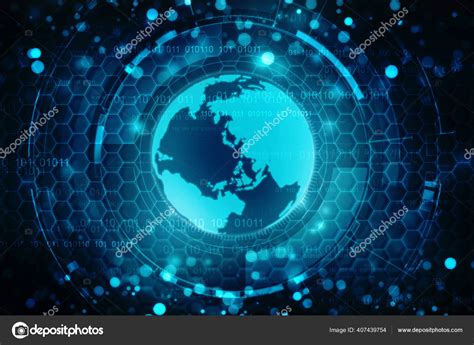 Global Network Connection Concept Big Data Visualization Social Network Communication — Stock