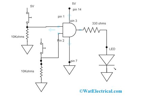 Pull Up And Pull Down Resistors Definition Working Their Applications