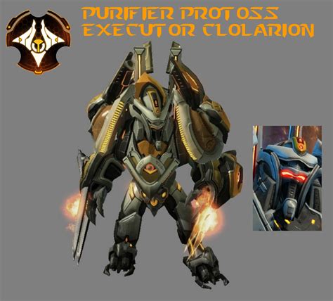 Starcraft 2 Purifier Executor Clolarion V3 By Hammerthetank On