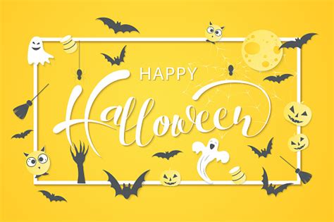 스톡 벡터 검은 거미와 흰색 벡터에 고립 된 할로윈 기호의 찢어진 웹 무서운 거미줄 벡터 한드로우 문자 할로윈 10월에 대한