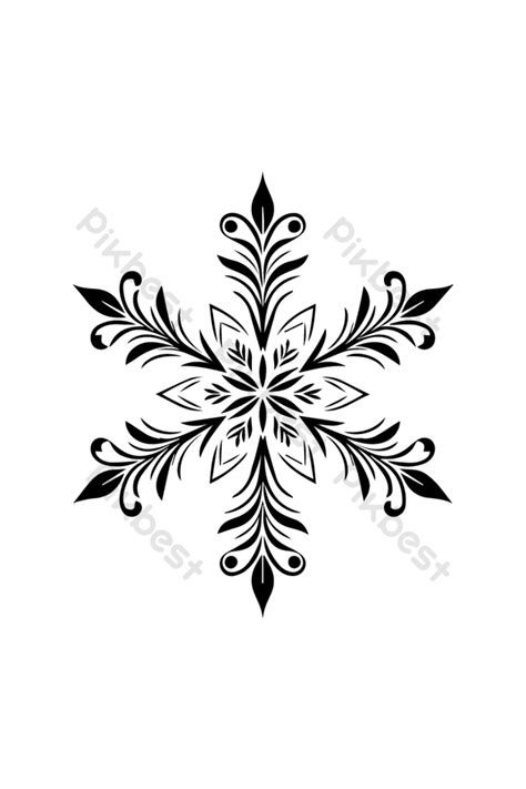 Snowflake Vector Design Png Images Eps Free Download Pikbest