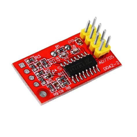Ad7705 Dual 16 Bit Adc Data Acquisition Module Spi Interface Ibots