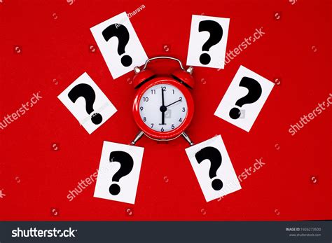 4 492 Clock Question Mark Images Stock Photos Vectors Shutterstock