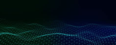 기술 육각형 동적 파동 미래 지향적 인 벌집 개념 디지털 기술 웹 플로우 빅 데이터 시각화 벡터 일러스트레이션 3차원 형태에