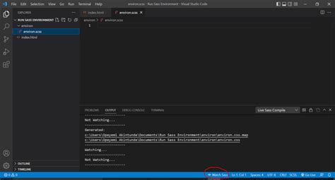 How To Create A Sass Environment From Your Locals Without Npm Dev