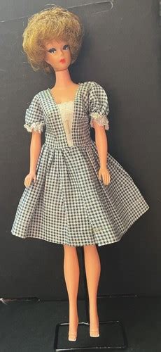 Vintage Brunette Bubblecut Bild Lilli Clone In Adorable Spring Dress Ebay