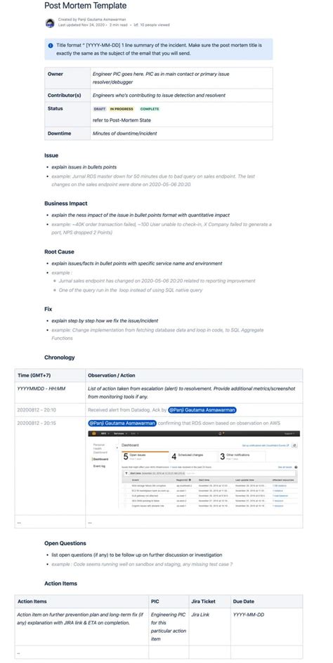 Incident And Post Mortem Process Panji Gautama