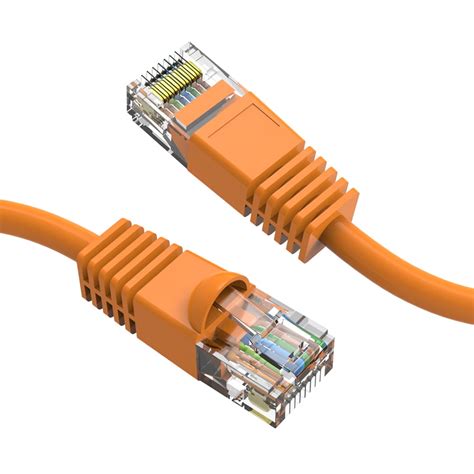 Cable Central Llc Orange Cat6 Ethernet Cable 14 Ft 10 Pack Cat6 Patch Cable Cat6 Cable