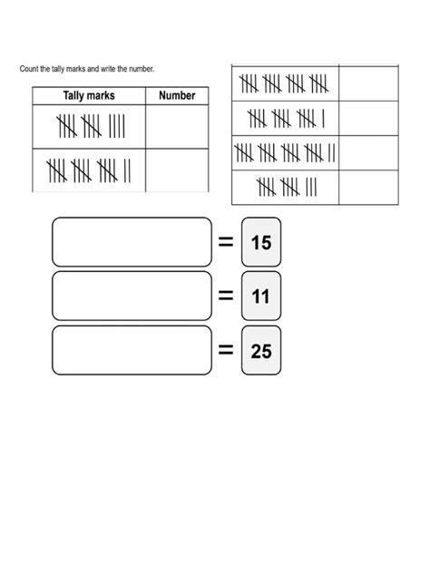 Tally Graph Pdf