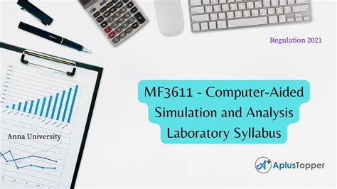 mf3611 computer aided simulation and analysis laboratory syllabus