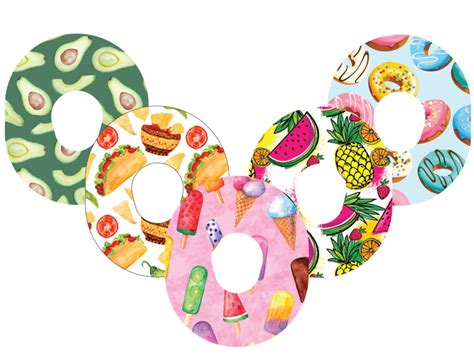 Glucomart Premium Dexcom G7 Adhesive Patches Food Dexcom Patch 5 Pack