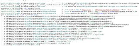 flink doris connector sink failed · issue 6286 · apache doris · github