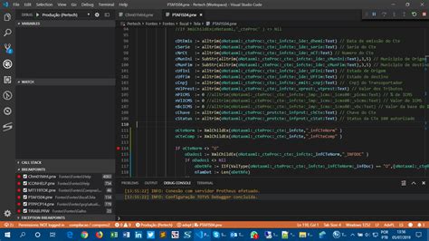 Debug Console configuração visual Issue 105 totvs tds vscode GitHub