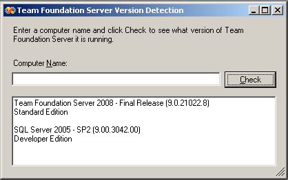 Checking Your TFS Version And Extending Trials Brian Harry S Blog