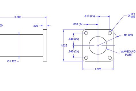 Linear To Circular Polarizer X Band Frequency