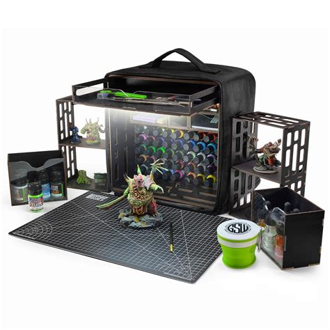 Station De Peinture Portable Pour Peindre Figurines Warhammer Gsw