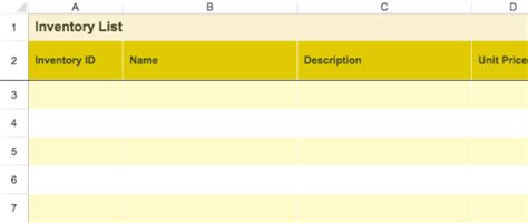Online Spreadsheet Templates Click To Edit