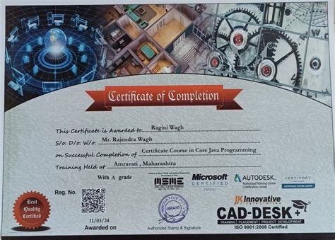 Ragini Wagh On Linkedin Jkinnovative Programming Itclimited Java Certification