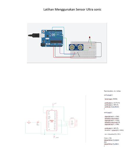 Contoh Rangkaian Sensor Ultrasonic Pdf