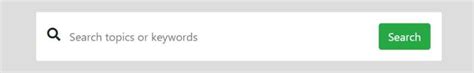 Bootstrap Search Box Examples For You