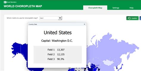 World Choropleth Map Excel Template Excel Wonders Amazing Excel