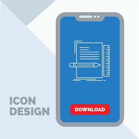 Code Coding File Programming Script Line Icon In Mobile For Download Page 12966463 Vector